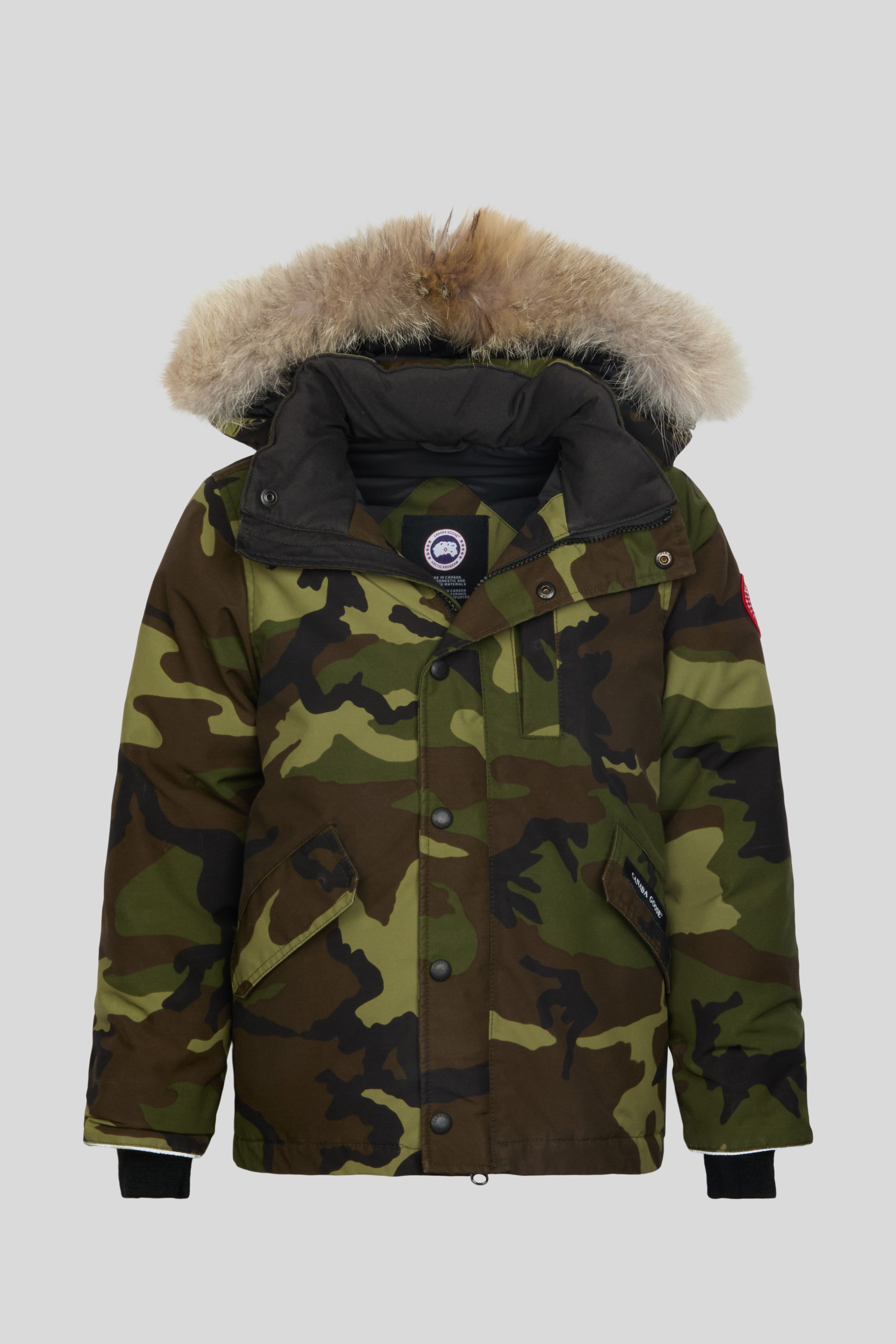 Used Youth Logan Parka Print for sale - Canada Goose Generations US